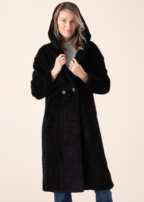 Rino & Pelle mantija Jen, Juoda | WEEKEND