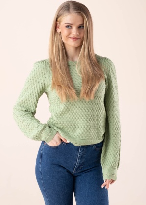 Vero Moda megztinis Gina, Žalia | WEEKEND