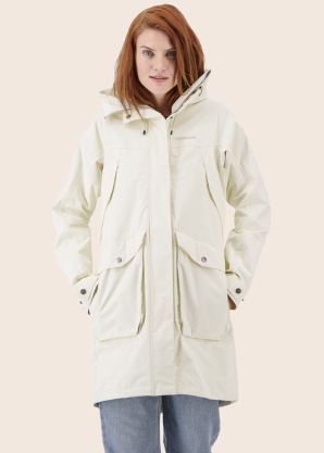Didriksons pavasario-rudens parka Thelma, Balta | WEEKEND