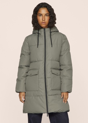 Vila žieminis paltas Dorsty, Žalia | WEEKEND