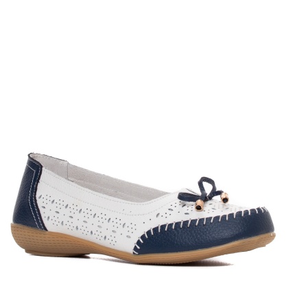 Odiniai Maria Conti batai, Mėlyna, Balta | WEEKEND