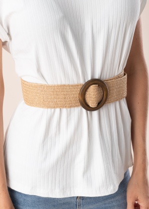 Soyaconcept diržas Ivory, Smėlio spalva | WEEKEND