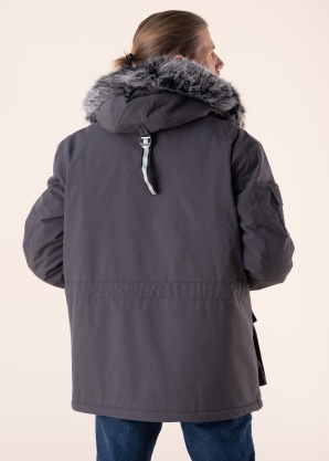 Zo-On žieminė parka Jaki, Pilka | WEEKEND